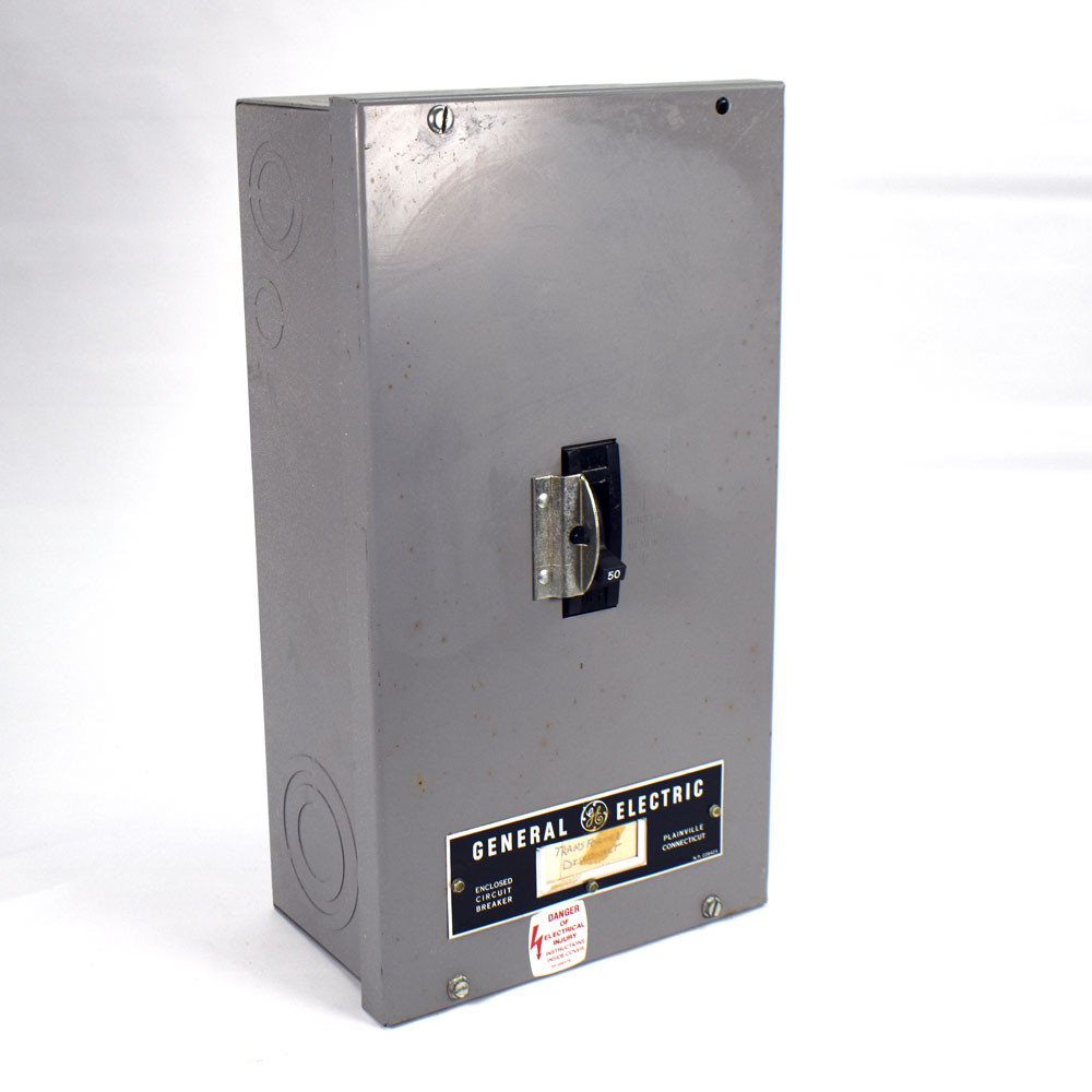 General Electric TED134050 50A 3P 480VAC Circuit Breaker w/ GE TE100F ...