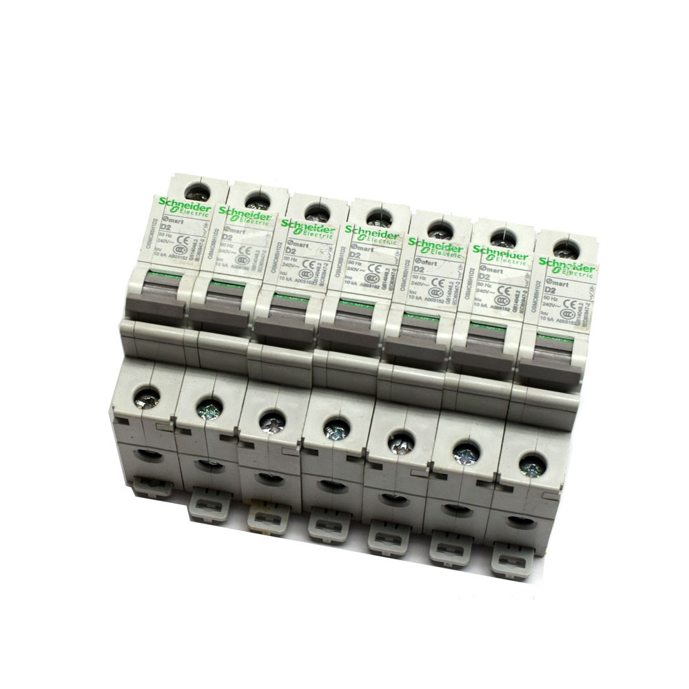 Schneider Electric OSMC65H1D2 D2 Smart 2A 1P Mini Circuit Breakers