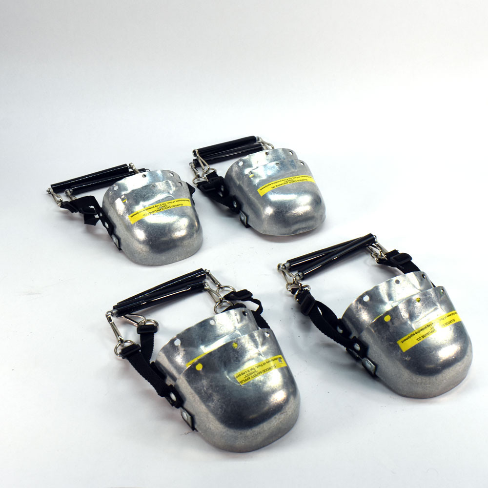 Ellwood Safety #702 Men's Steel Toe Guard Pair 16 ga Carbon Steel (4)