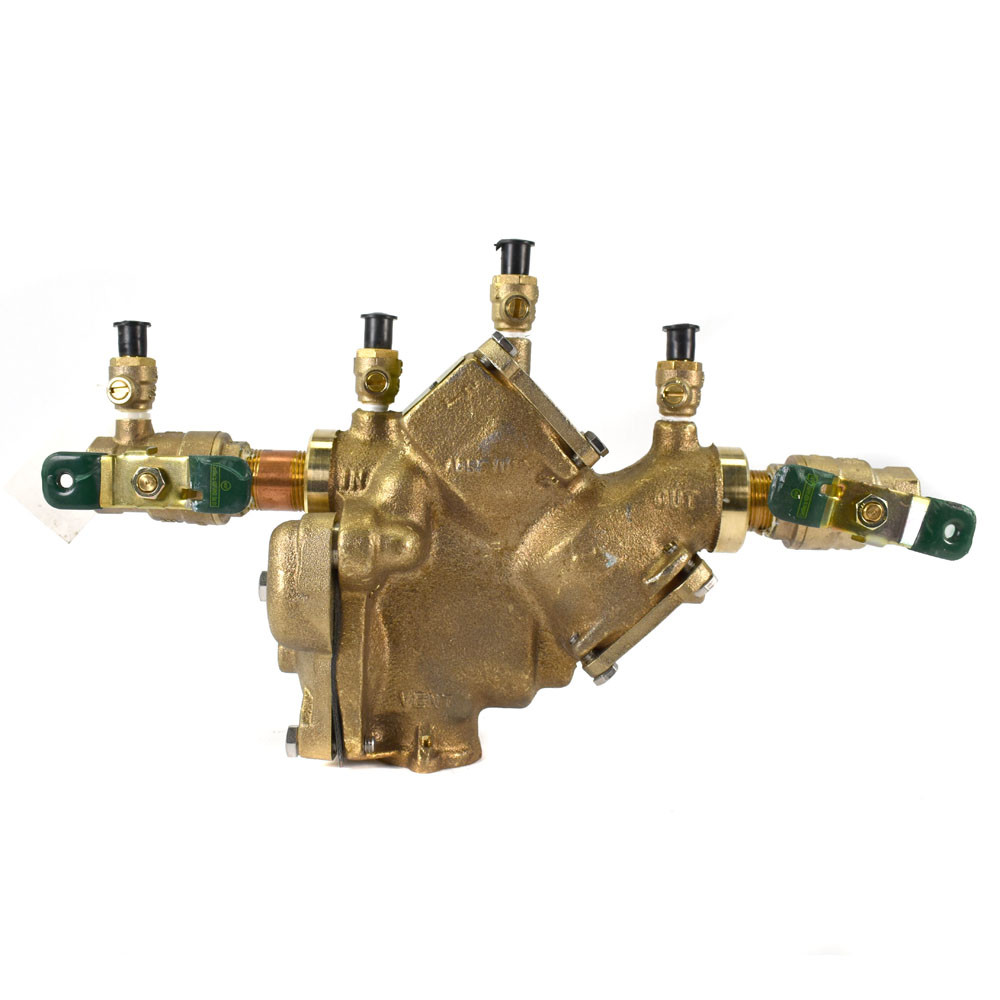 Watts LF909-QT RPZ Reduced Pressure Zone Assembly 3/4" 175psi Bronze