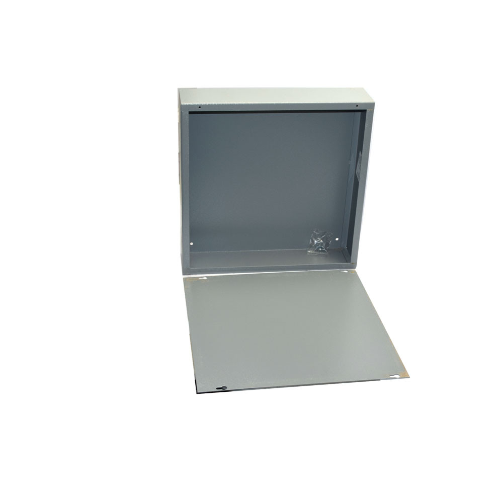 E-Box 16164SCP 16" x 16" x 4" NEMA 1 Steel Electrical Junction/Pull Box ...