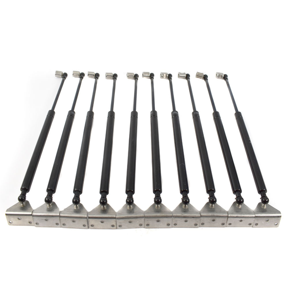 17" Gas 80N Strut/Shock 11" Compressed 6" Stroke 8/18 Metal Fittings (10)