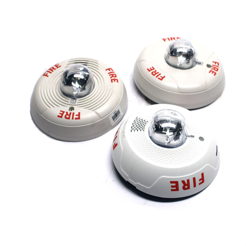 System Sensor 12/24VDC Strobe and Fire Alarms SCW, PC2W and PC2WL