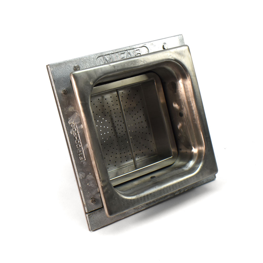 MIFAB FS1920T-FL-C-PB Sanitary Floor Sink Drain 12” x 12” x 6 ...