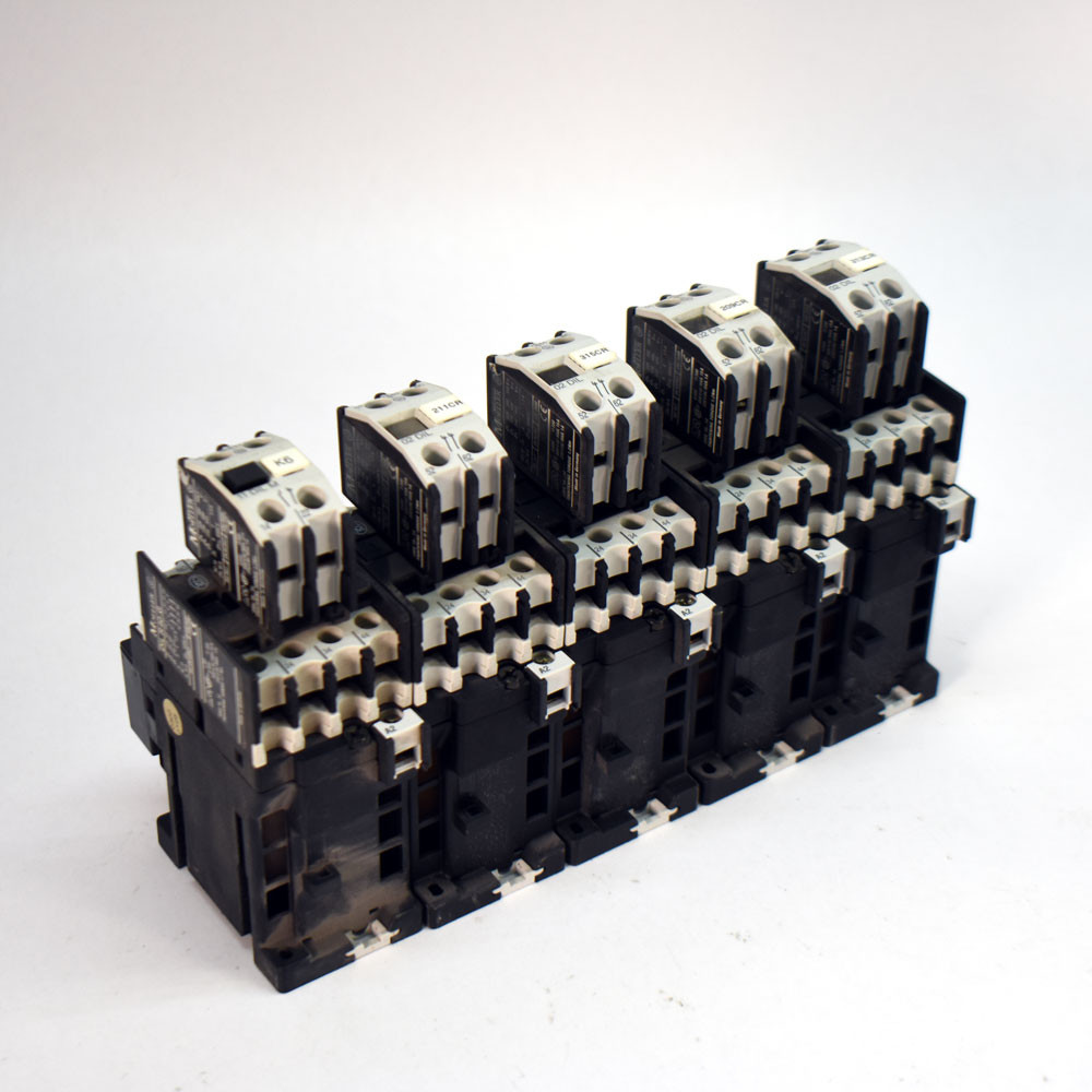 Moeller DIL R 40-G Contactor Relay 16A 4NO 24VDC w/ 11 DIL M Aux ...