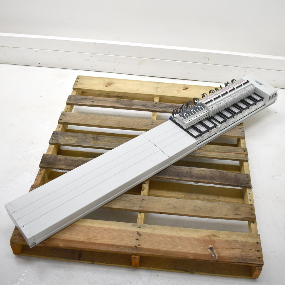 Rittal Busbar Assembly 63" + Circuit Breakers, Connection Adapters ...