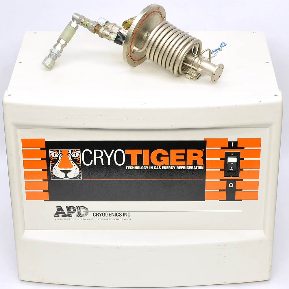 IGC APD T1101-01-000-14 Cryotiger Compressor w/ T2108-01-14 Cold End ...
