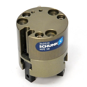 Schunk 340520 MPZ 38 Centric Gripper 3 Finger Jaw 4mm Stroke Pneumatic ...