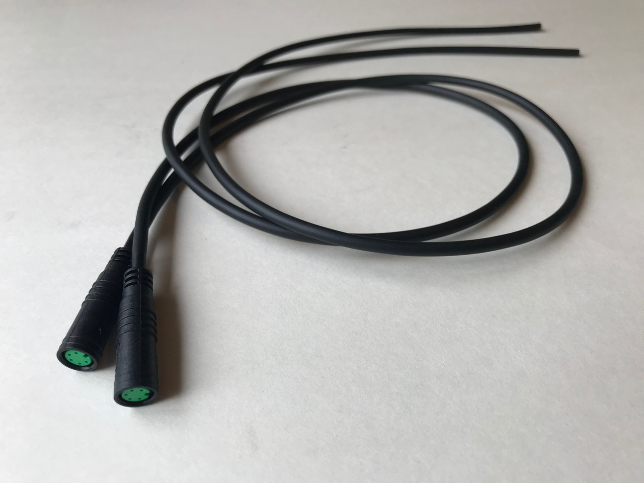 2 pcs five pin female Higo ebike connector pigtail with 500mm wire ...