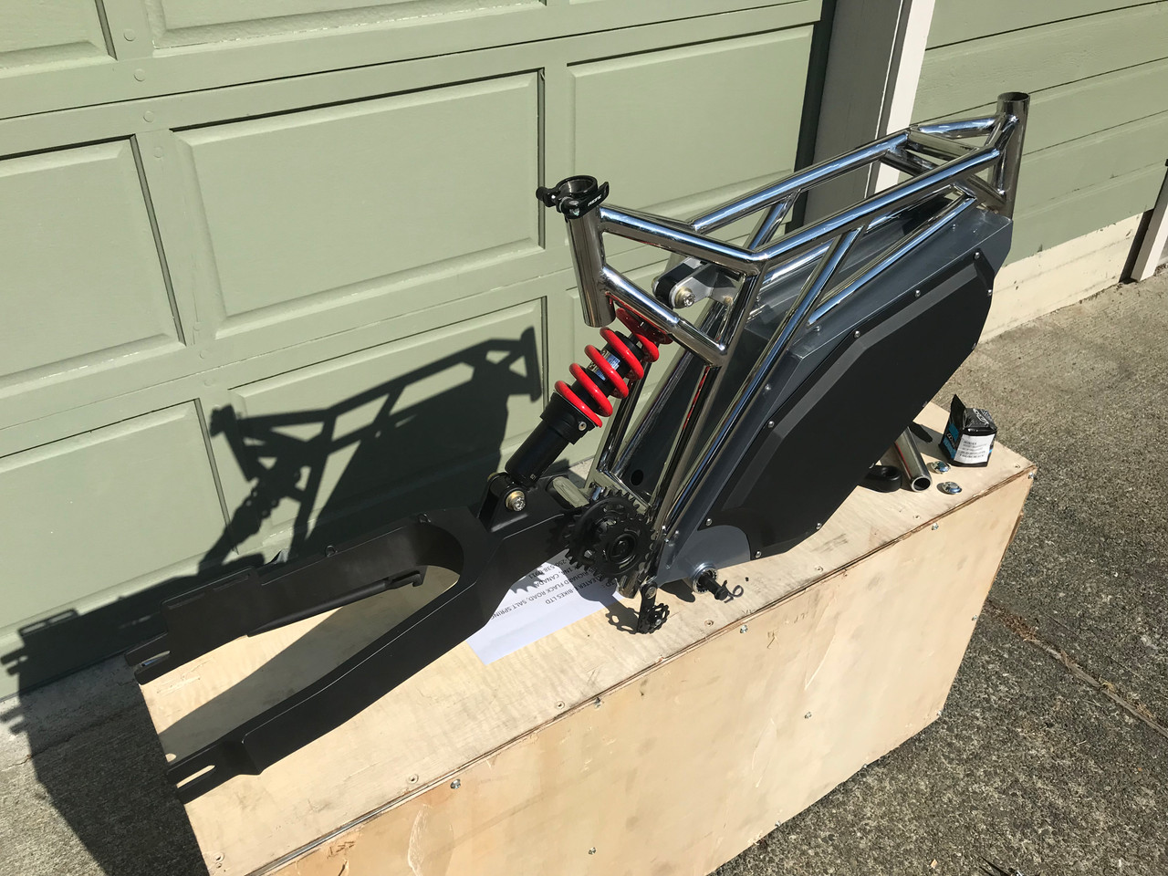 Cirkit 911 ADV frame kit, stainless with grey box - Hilleater.ca