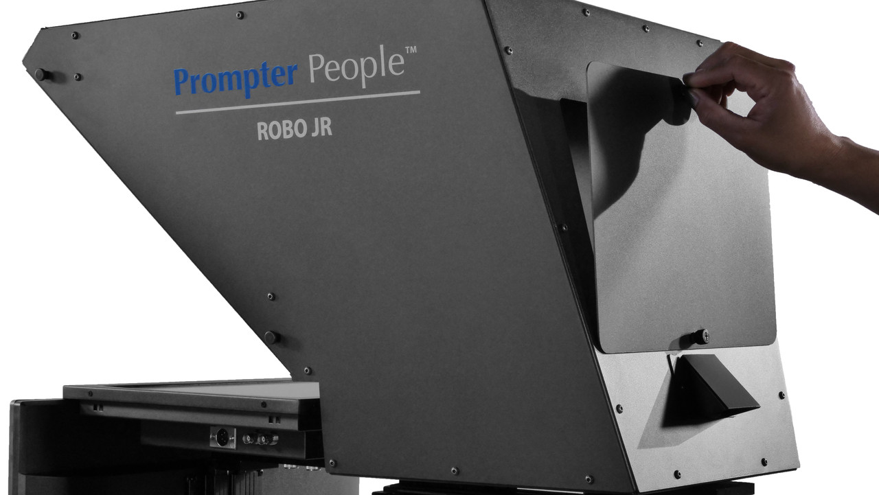 PTZ Camera and Robotic Camera Teleprompter with Talent Monitor HD-SDI ...