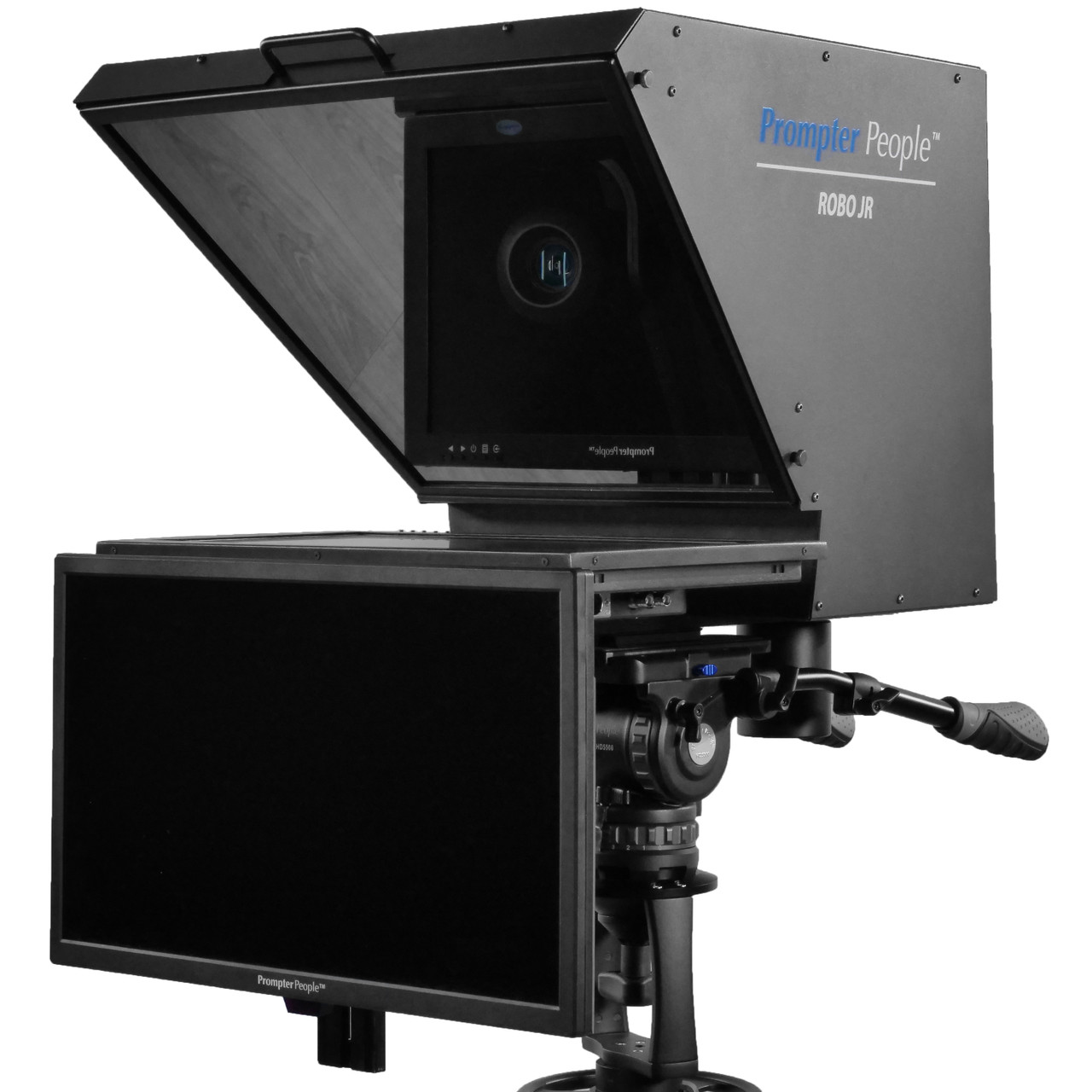 PTZ Camera and Robotic Camera Teleprompter with Talent Monitor HD-SDI ...