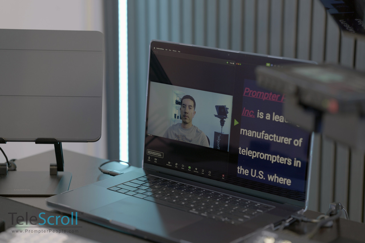 TeleScroll | Live-Streaming and Professional Teleprompter Software ...