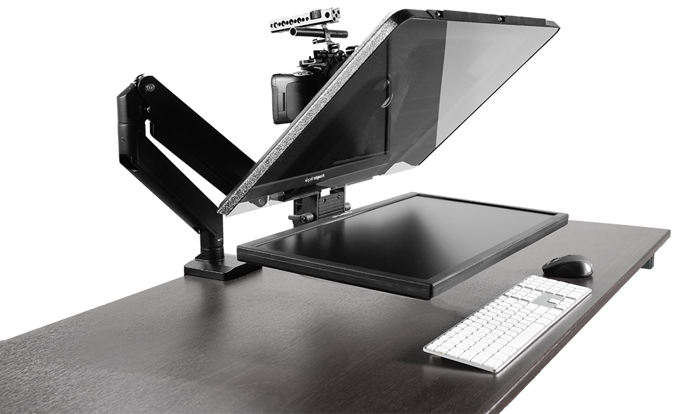 Shop Type - Desktop Teleprompter - Prompter People