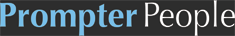 Teleprompter | All Kinds, All Budgets | Prompter People