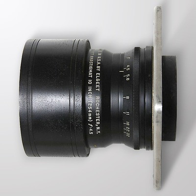 254mm Elgeet Anastigmat Lens Vintage 10 Inch f : 4.5 - Surplus Camera Gear