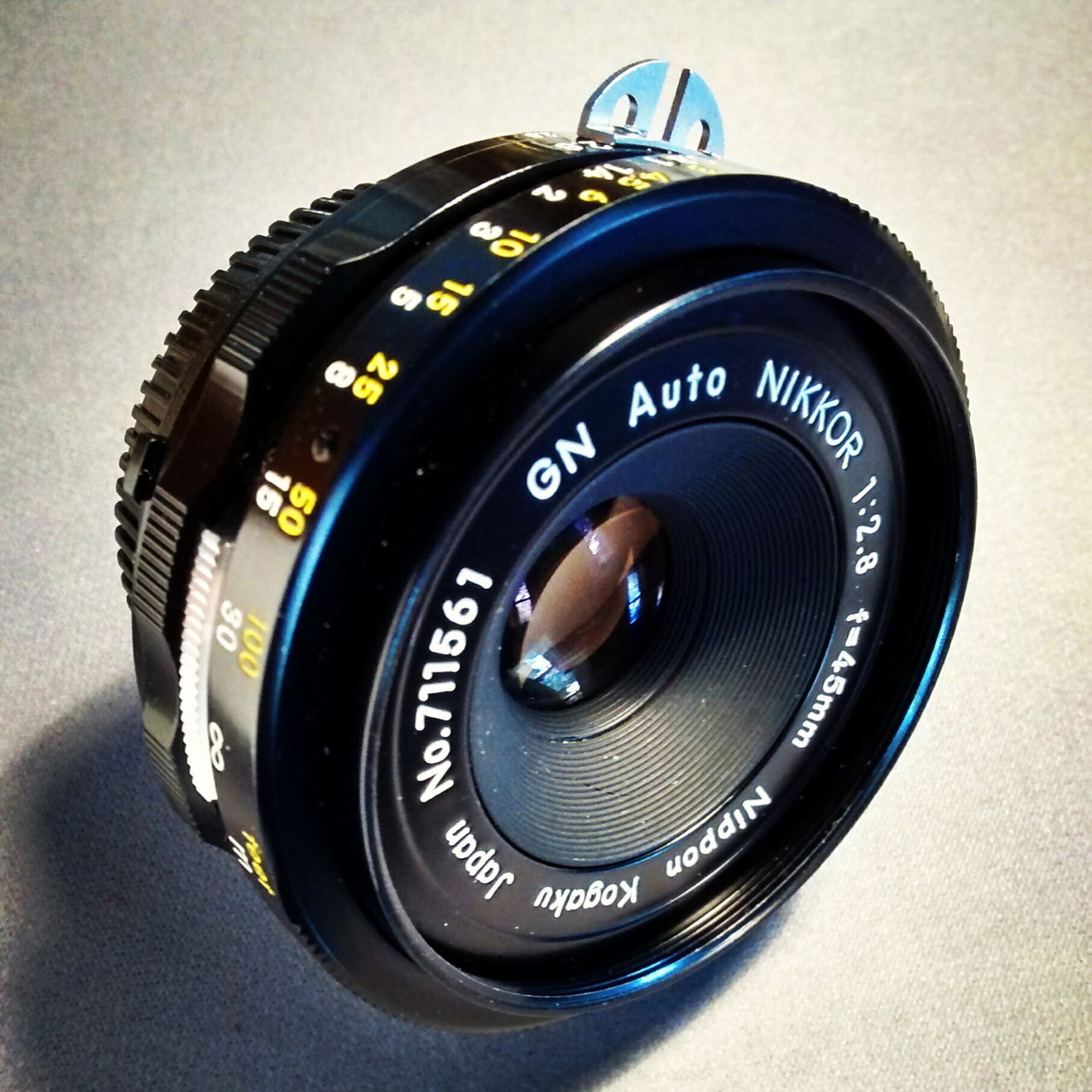 45mm GN Auto NIKKOR Lens f/2.8 Nippon Kogaku from Surplus Camera Gear