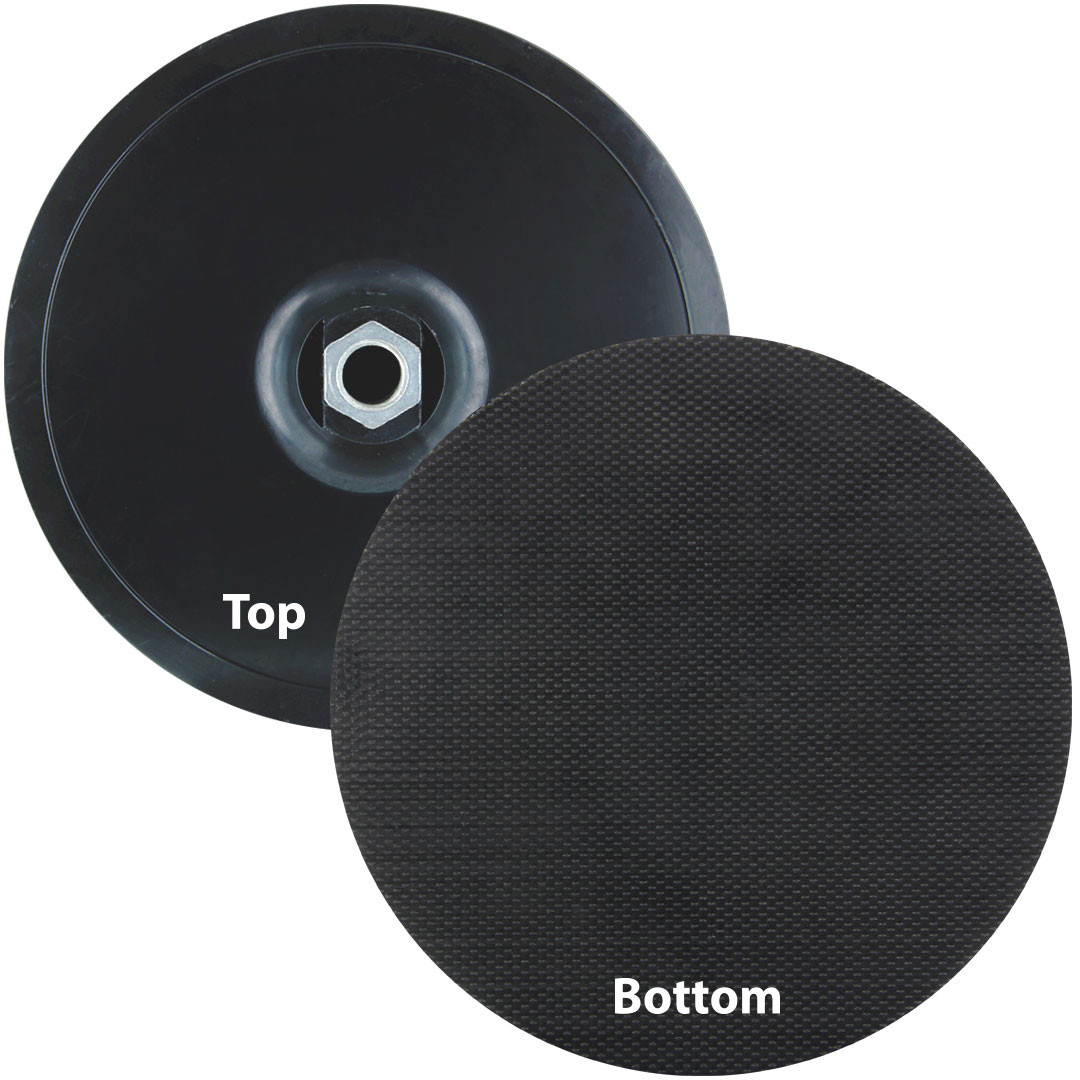 4.5" x 5/8"-11 Plastic Backing Pad for Hook & Loop Discs | LVA HLBP45P ...