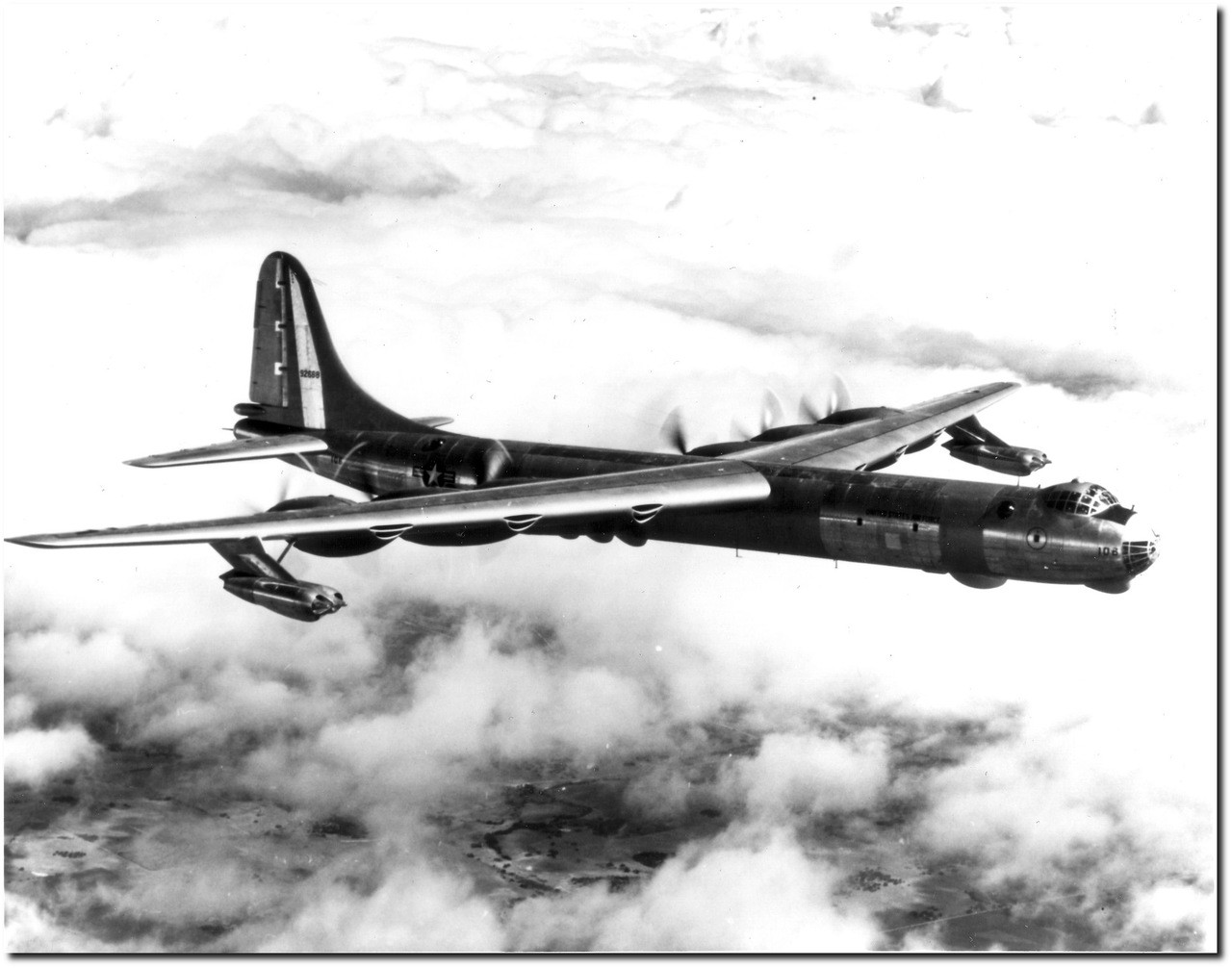 B-36 - Peacemaker In Flight - planejunkie