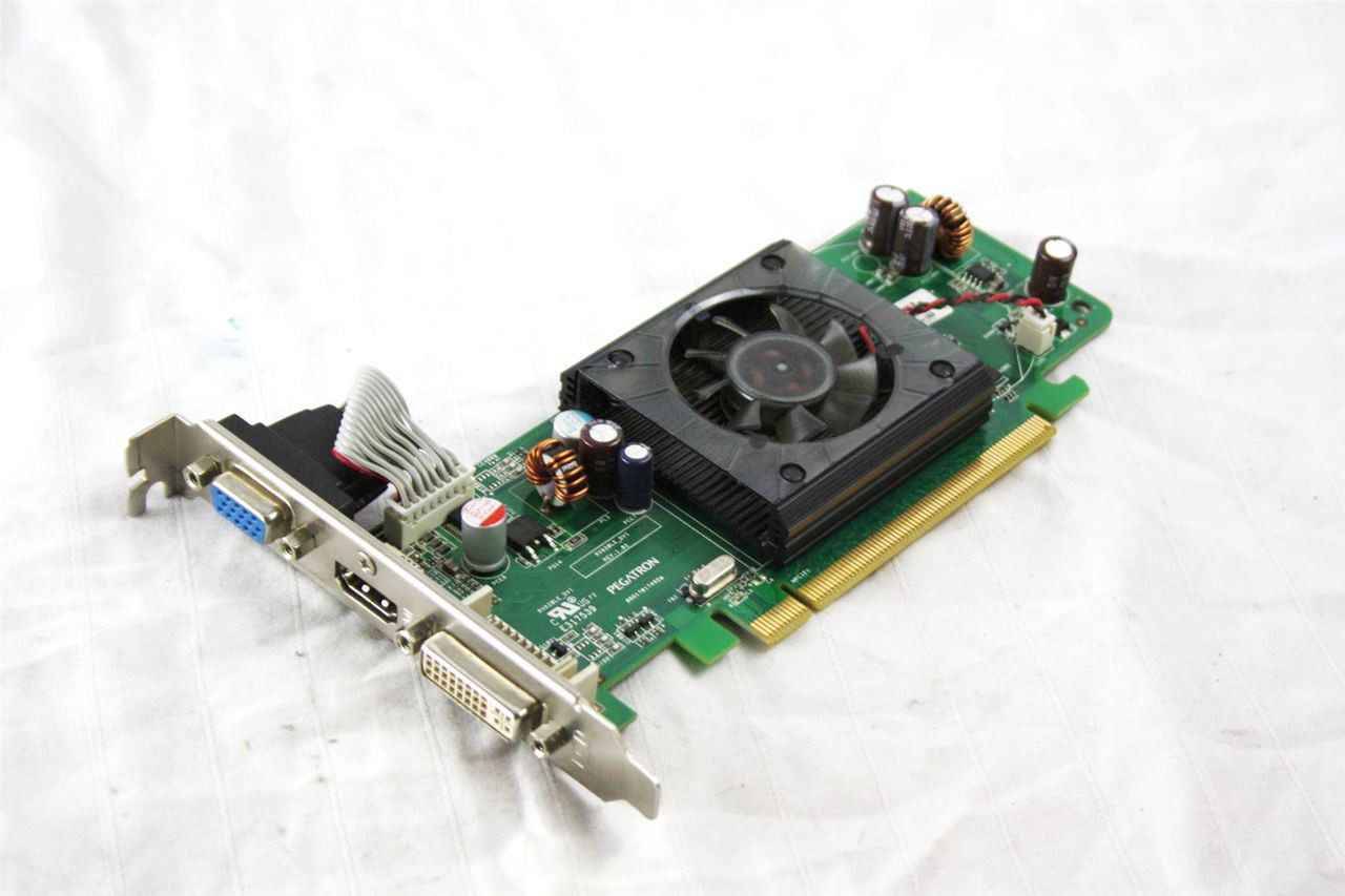 Dell ATI Radeon HD 3450 Pegatron High Profile PCI-E 256MB Video Card ...