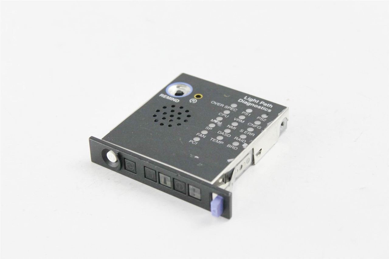IBM X-Series x3550 x3650 Server Power Button Light Path LED Panel ...
