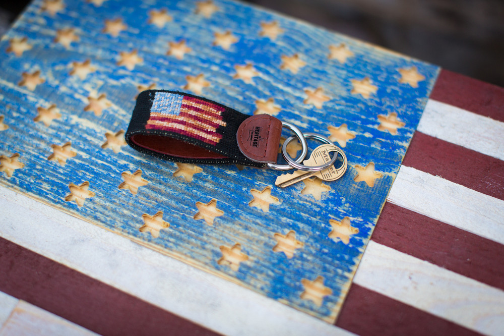 The Heritage Flag Key Fob - The Heritage Flag Company