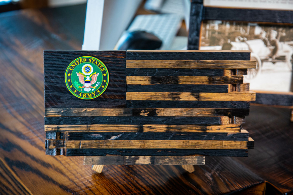 The Army Crest Cask - The Heritage Flag Company