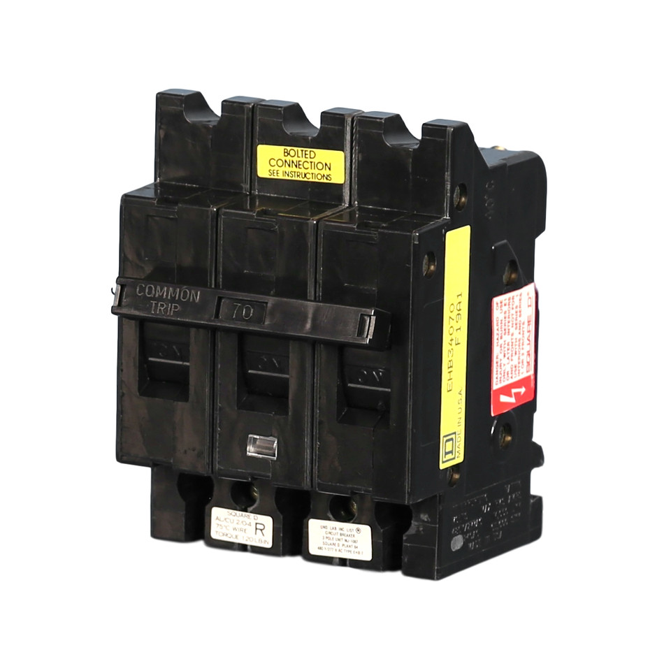 EHB34070 Bolt-on type panelboard branch breaker by Square D - Breaker ...