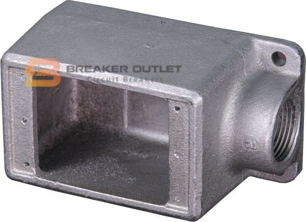 FS2 Condulet Single Gang Cast Device Box 3/4-Inch