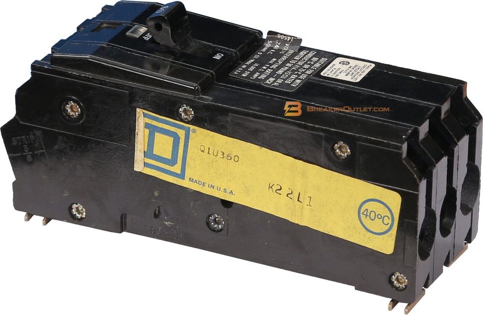 Q1U360 Feed Thru by Circuit Breaker by Square D Schneider Electric