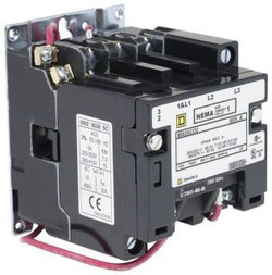 8502SCO2V02S Square D 27A NEMA Contactor 120V Coil - Breaker Outlet