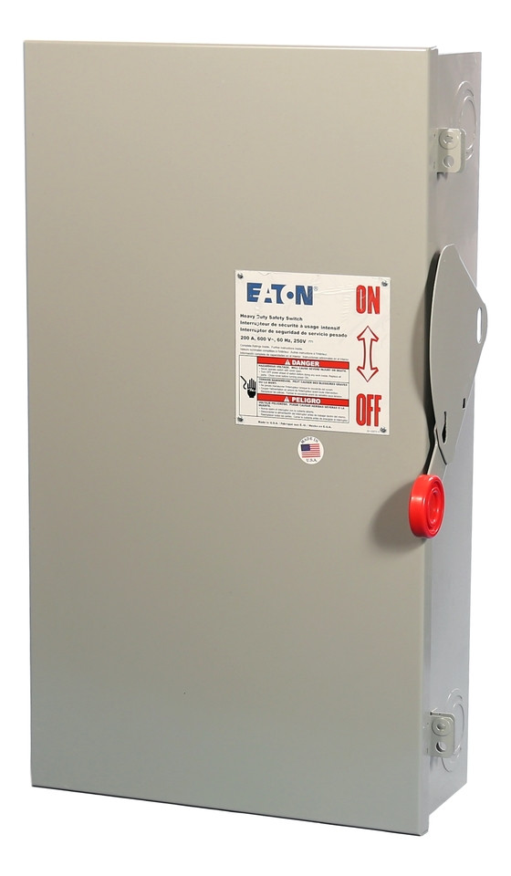 DH364URKN Non Fusible 200 Amp Eaton Safety Switch New