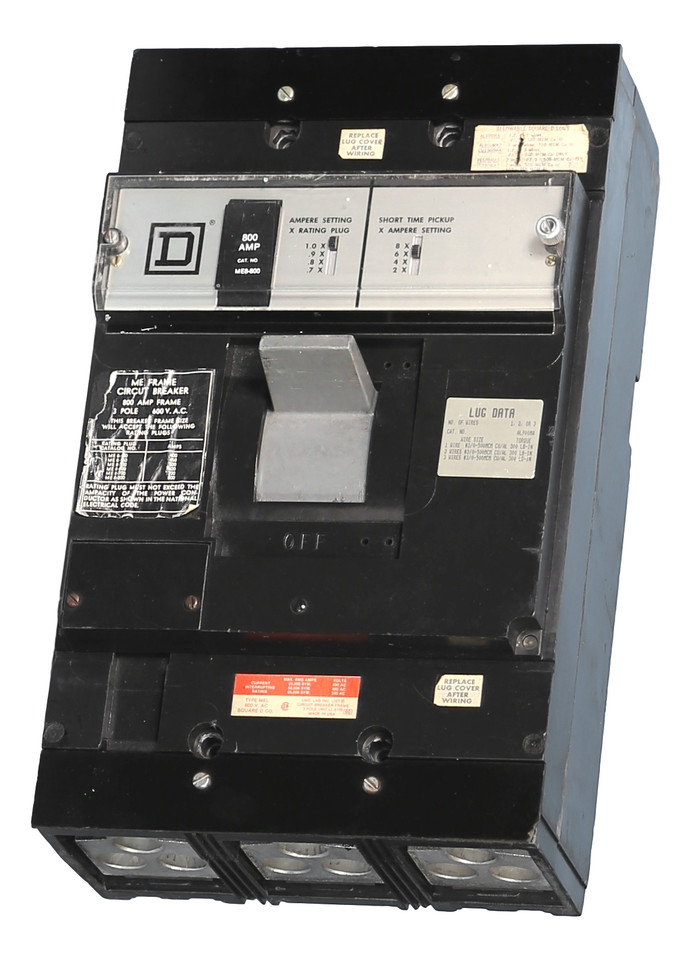 MEL36800 Micrologic Square D Solid-State Circuit Breaker - Breaker Outlet