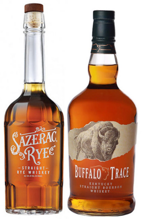 Buffalo Trace Bourbon & Sazerac Rye Bundle (2x750ML) - A1 Liquor