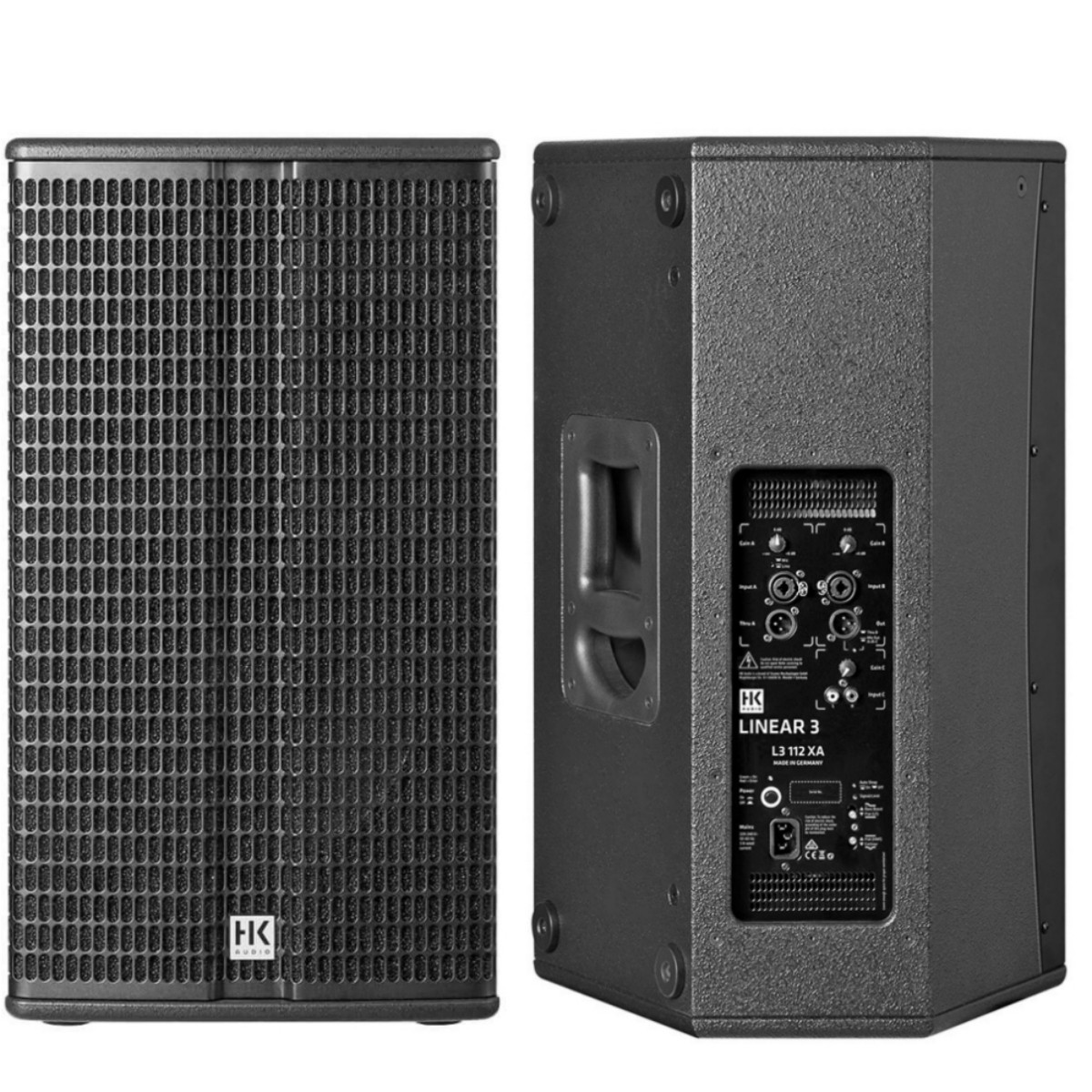 HK AUDIO LINEAR 3 112 XA 2400W Total Active PA System Speaker Pair ...