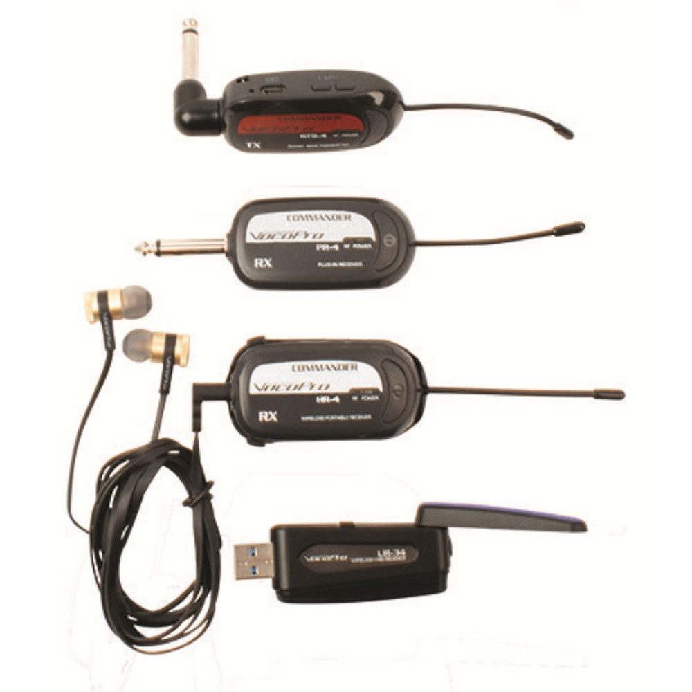 VOCOPRO PHR-9 Wireless Direct USB Play, Hear & Record System with 90 ...