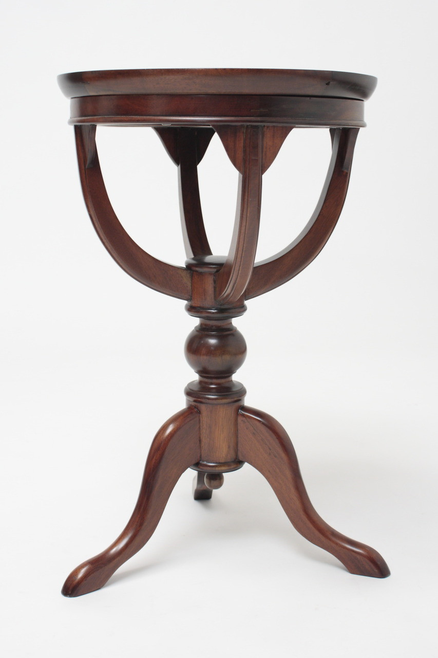 Antique Round Tea Table | Laurel Crown Furniture