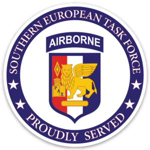 509th PIR SETAF Vinyl Cut Decal