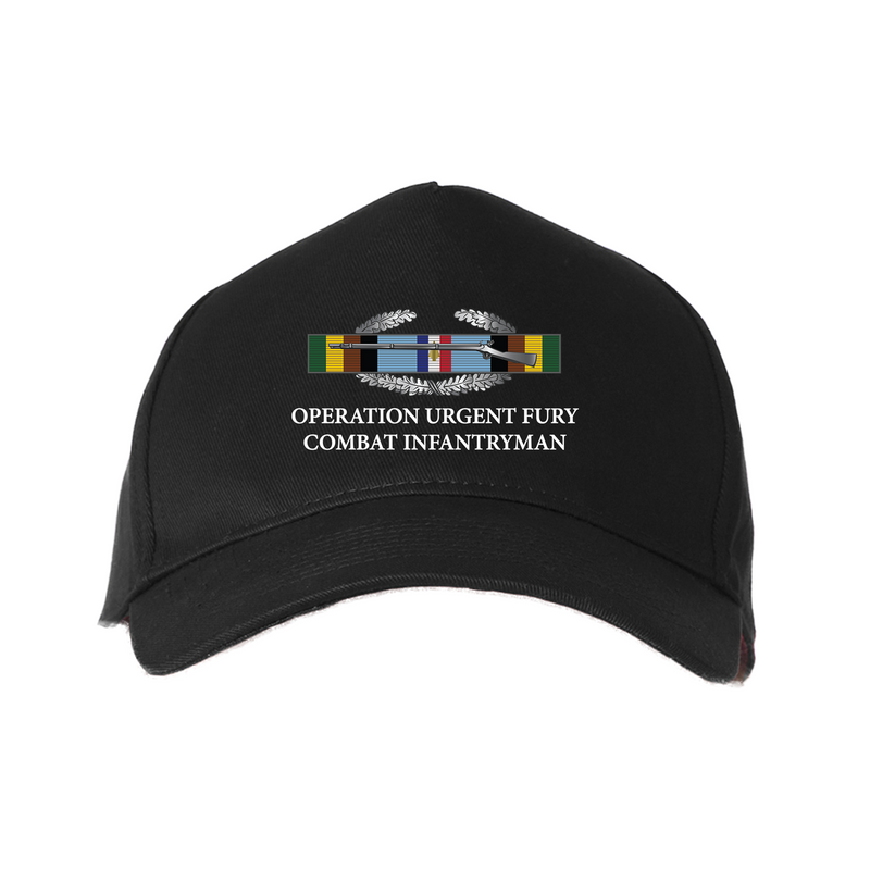 Operation Urgent Fury-CIB-Arrowhead Embroidered Baseball Cap