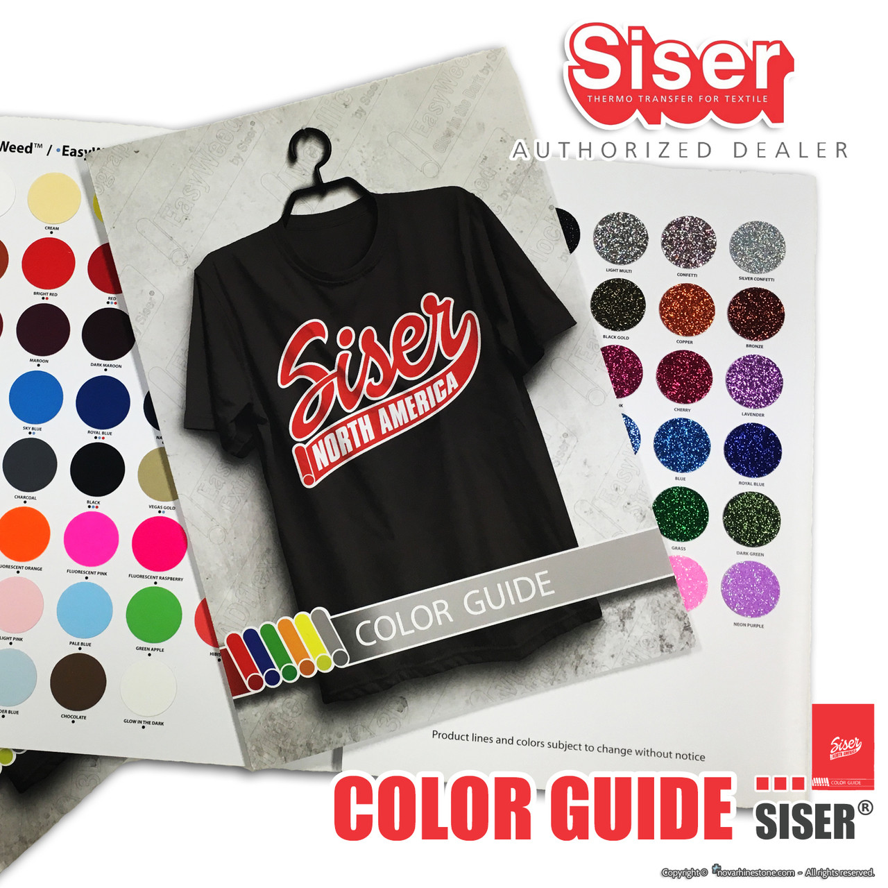 Siser Heat Trasnfer Vinyl | Nova Rhinestone Depot