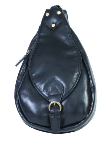 BACKPACK. FULL FLAP BUCKLE CLOSURE. EXTERIOR FRONT VERTICVAL ZIP POCKET ...