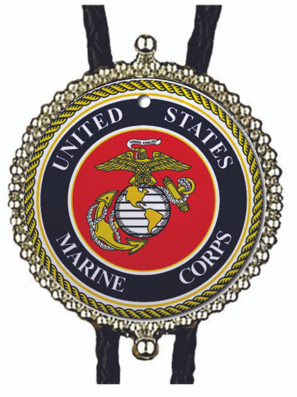 Marines Bolo Tie