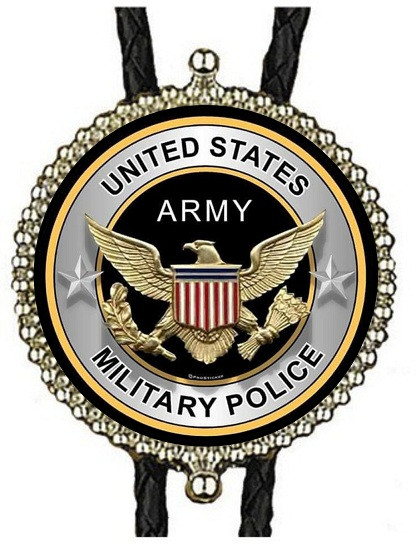 United States Army Military Police Bolo Tie