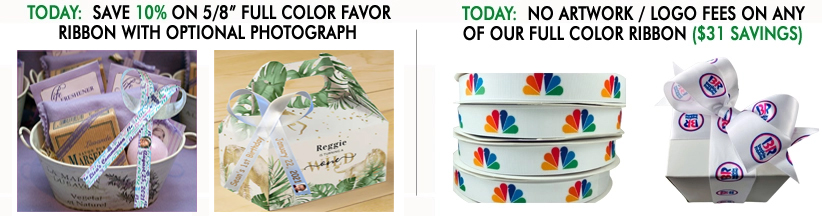 Personalized Ribbon Favor Ribbon Awareness Ribbon Custom Ribbon Logo ...