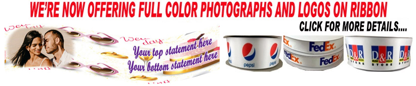 Personalized Ribbon Favor Ribbon Awareness Ribbon Custom Ribbon Logo Ribbon