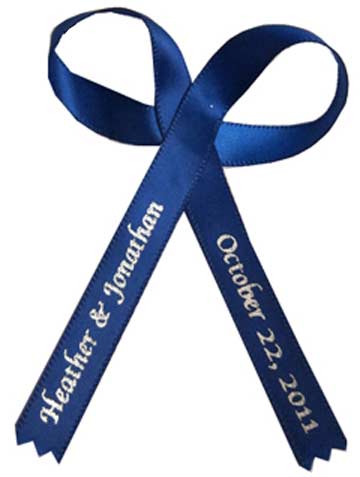 Personalized Favor Ribbon 14", 16" and 18"