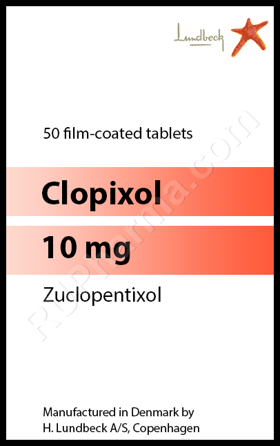 CLOPIXOL®, (aka Zuclopenthixol, Cisordinol, Acuphase) 100pills/pack ...
