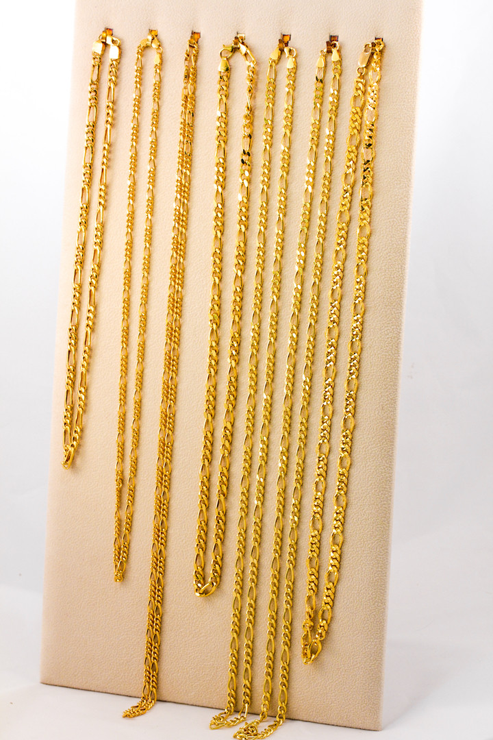 YELLOW GOLD CHAINS, 21K-YGCHAIN056, Size: Vary, Weight: Vary - Baladna ...