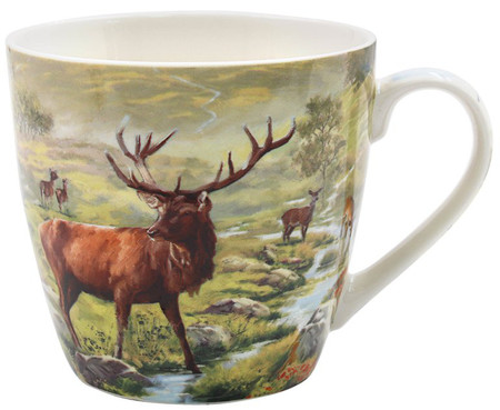Stag Breakfast Mug - Hillside Animal Sanctuary