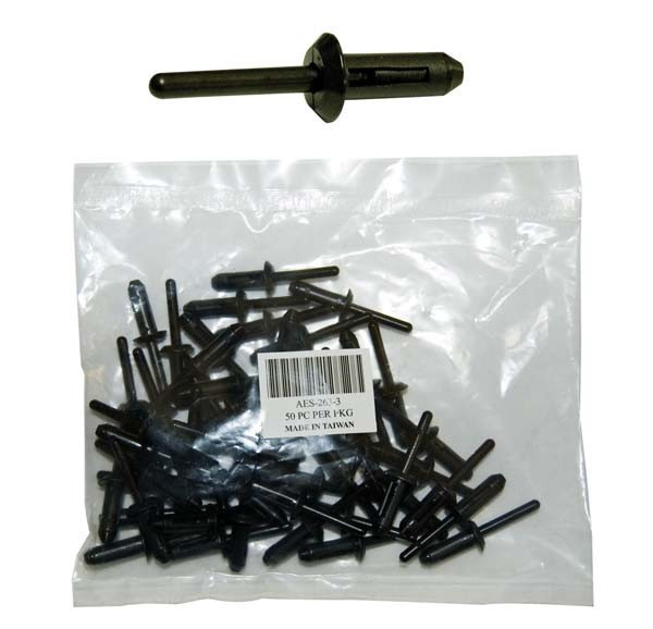 Plastic Rivets (6.6 X 17.2) 263-3